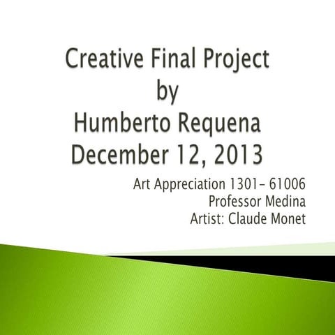 Claude Monet Painting’s Most Famous Series.pptx