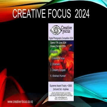 Creative Focus Photography Competition 2024 | PPT