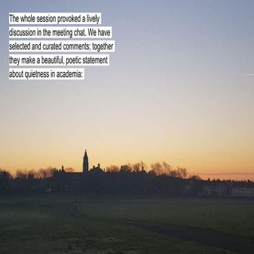 Quiet Creativity: End-of-Academic-Year Reflection | PPT