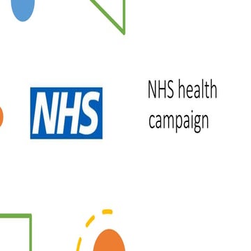 Better Health Campaign Project Idea Pitch | PPTX