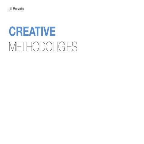 Creative methodology | PDF | Console Games | Video Gaming