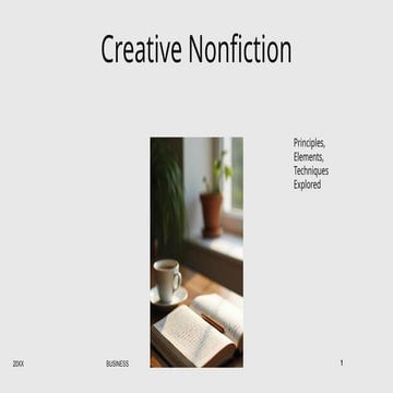 Creative Nonfiction ELements Powerpoint.pptx