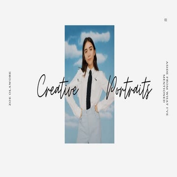 Creative portraits | PPT