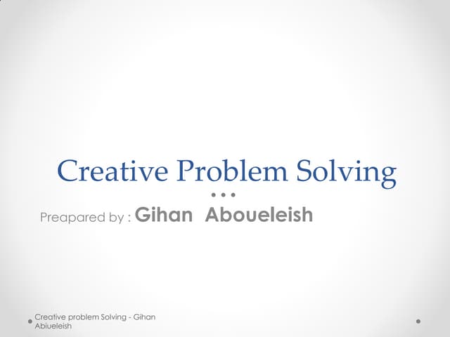 5 Steps To Creative Problem Solving 5-steps-to-creative-problem-solving