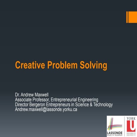 Creative problem solving | PPTX