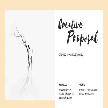 Creative Proposal | PDF