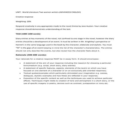 Creative response english | PPT