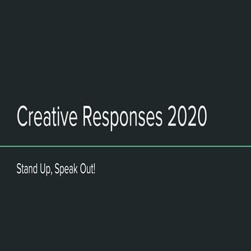 Creative Responses for site 2020.pptx