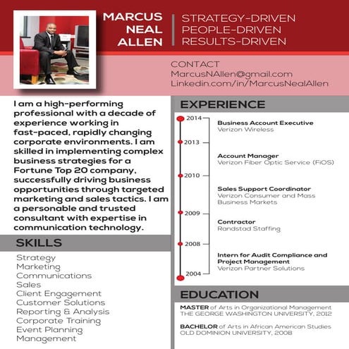 Marcus Allen - Marketing Resume 2 | PDF