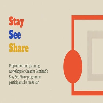 Stay See Share: Digital Storytelling for Remote Research | PPT