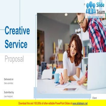 Creative Service Proposal PowerPoint Presentation Slides | PDF