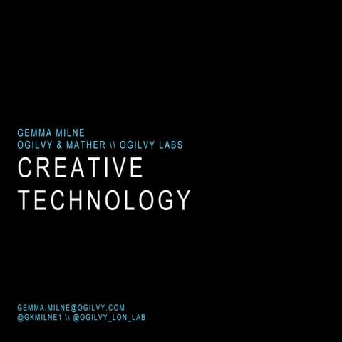 Creative Technology - Powerful Together | PPTX