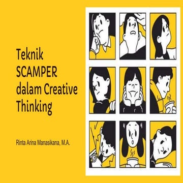 Creative Thinking 5_ Teknik SCAMPER dalam Creative Thinking.pptx