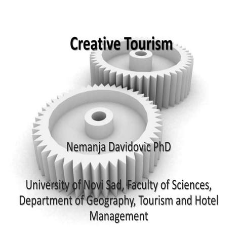 Creative tourism | PPSX