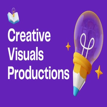 Creative Visual Production tentang ekonomi kreatif | PPT
