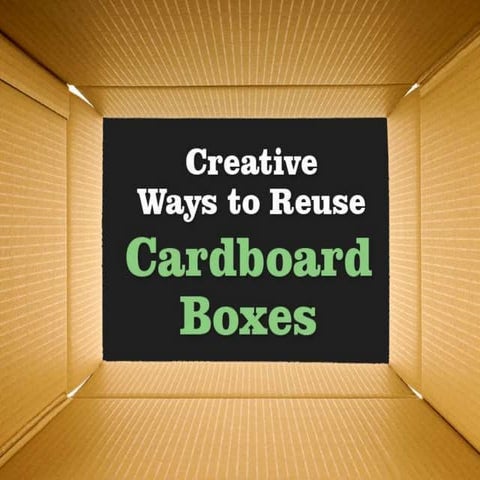 Creative Ways to Reuse Cardboard Boxes | PPTX