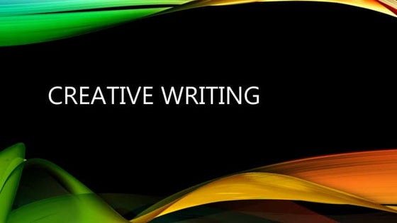 Introduction to Creative Writing | PPT