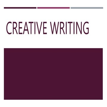 CREATIVE WRITING.pptx