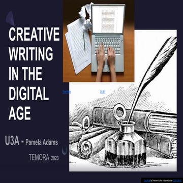 Creative Writing - U3A- Part 1.pptx | Alcoholic Beverages | Food & Drink