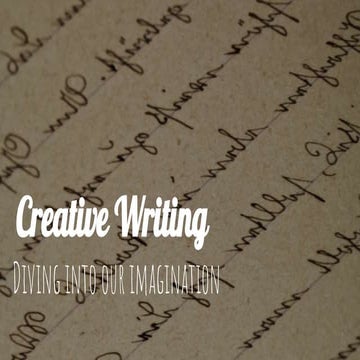 Benefits of Creative Writing for Children at Delighted champs | PPTX