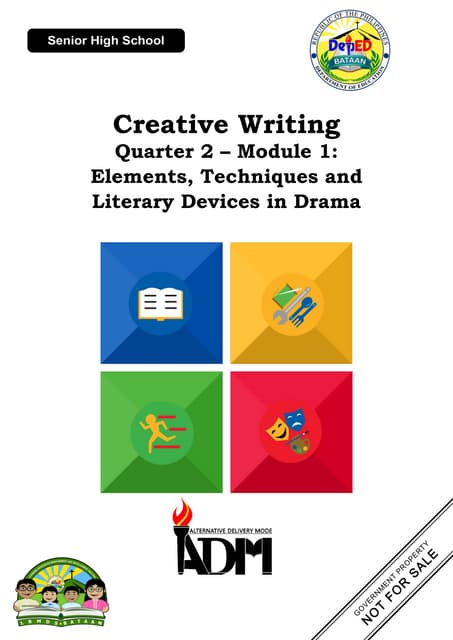 Sdo navotas creative_writing_q2_m3_elements of drama (one - act play).fv(26) | PDF | Educational ...