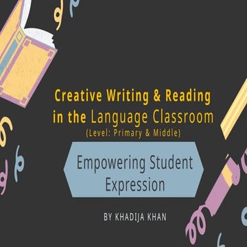Creative writing about expression, starters .pptx