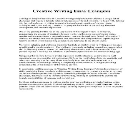Creative Writing Essay Examples.pdf