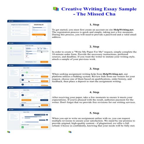 Creative Writing Essay Sample - The Missed Cha | PDF