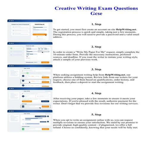 Creative Writing Exam Questions Gcse | PDF