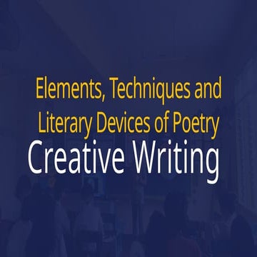 English 9 - Poetry | PPTX