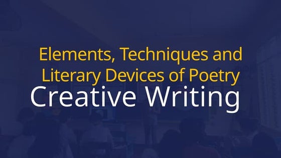 Grade 7 Types of Poetry, ELements of Poetry and Purpose of the Author.pptx | Poetry | Books and ...