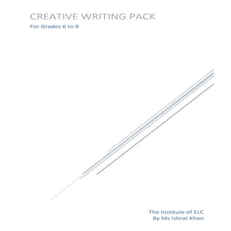 Creative writing practice pack (Grades 6 to 8) | PDF