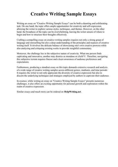 Creative Essay Sample.pdf