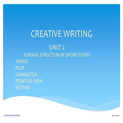 Creative writing updated | PPT