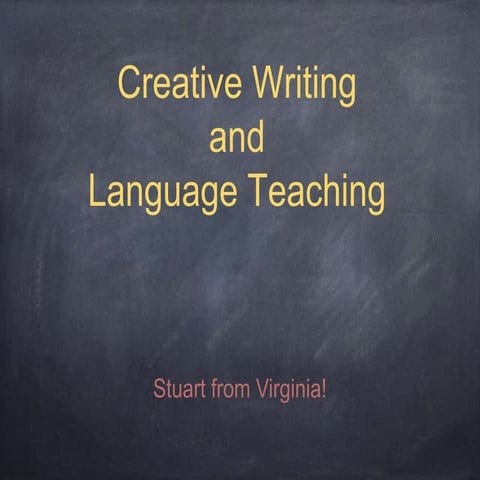 Creativewritingworkshop2014 140621182753-phpapp01 | PPTX | Education