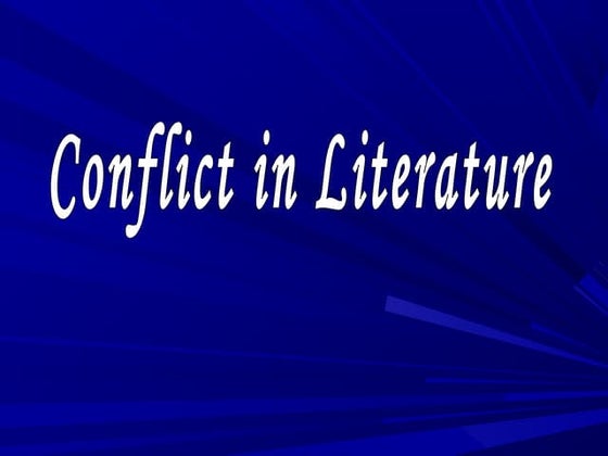TYPES OF CONFLICTS.pptx | Science