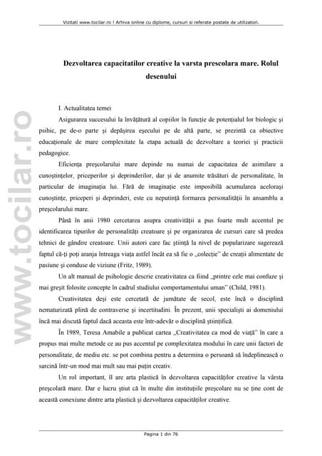 Creativitate 111220153033-phpapp01 | PPT