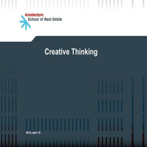 Creative Thinking | PPT
