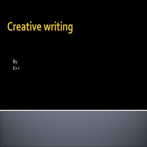Creativity | PPT