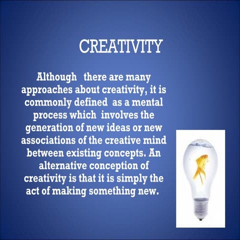 Creativity | PPT