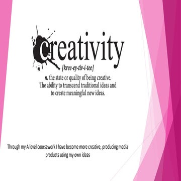 Creativity essay | DOCX