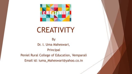 Creativity | PPTX