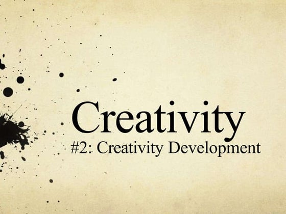Creativity. 1. What is creativity.pptx
