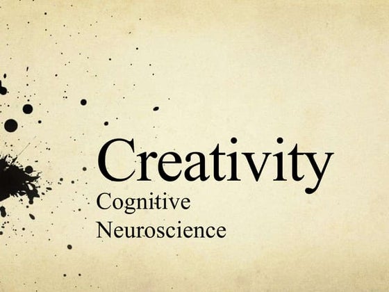 The sections of the brain involved in creativity..pptx