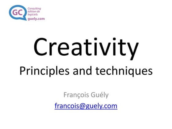 Creativity | PDF