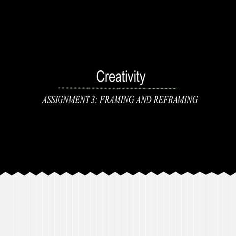 Creativity assignment3 | PPT