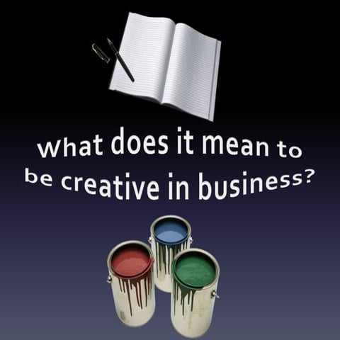 Creativity in business | PPT