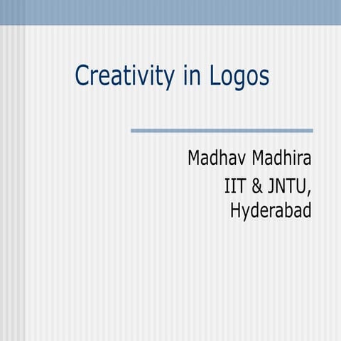 Creativity in Logos for Engineering Graduates | PPTX