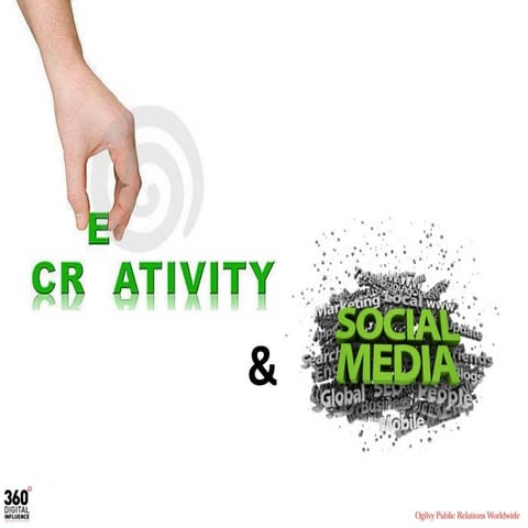 Creativity & Social Media - by Ogilvy PR | PPT