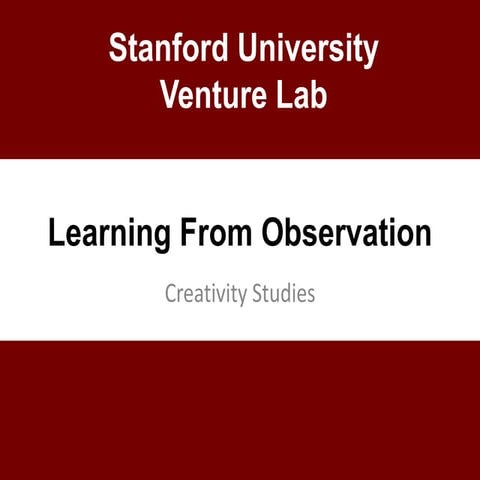 Creativity studies | PPT